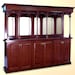 9 Ft Maple With Mahogany Finish Cocktail Bar - Custom Bar - Bar 129MA ...