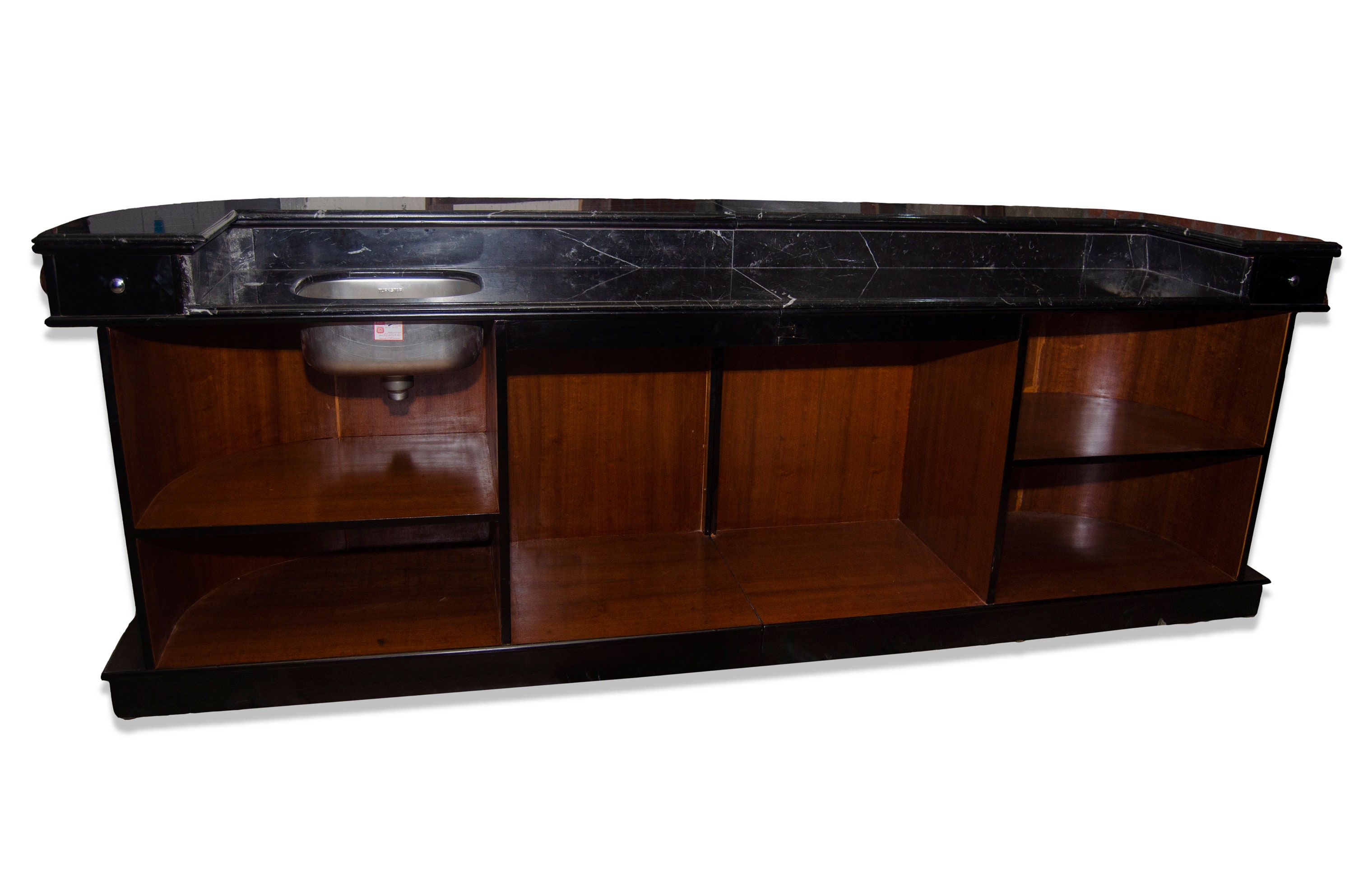 10 Ft Modern Dark Custom Wooden Bar - Bar WNL61 - Etsy