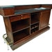 Contemporary Walnut Bar With Overhang WNL123 - Etsy