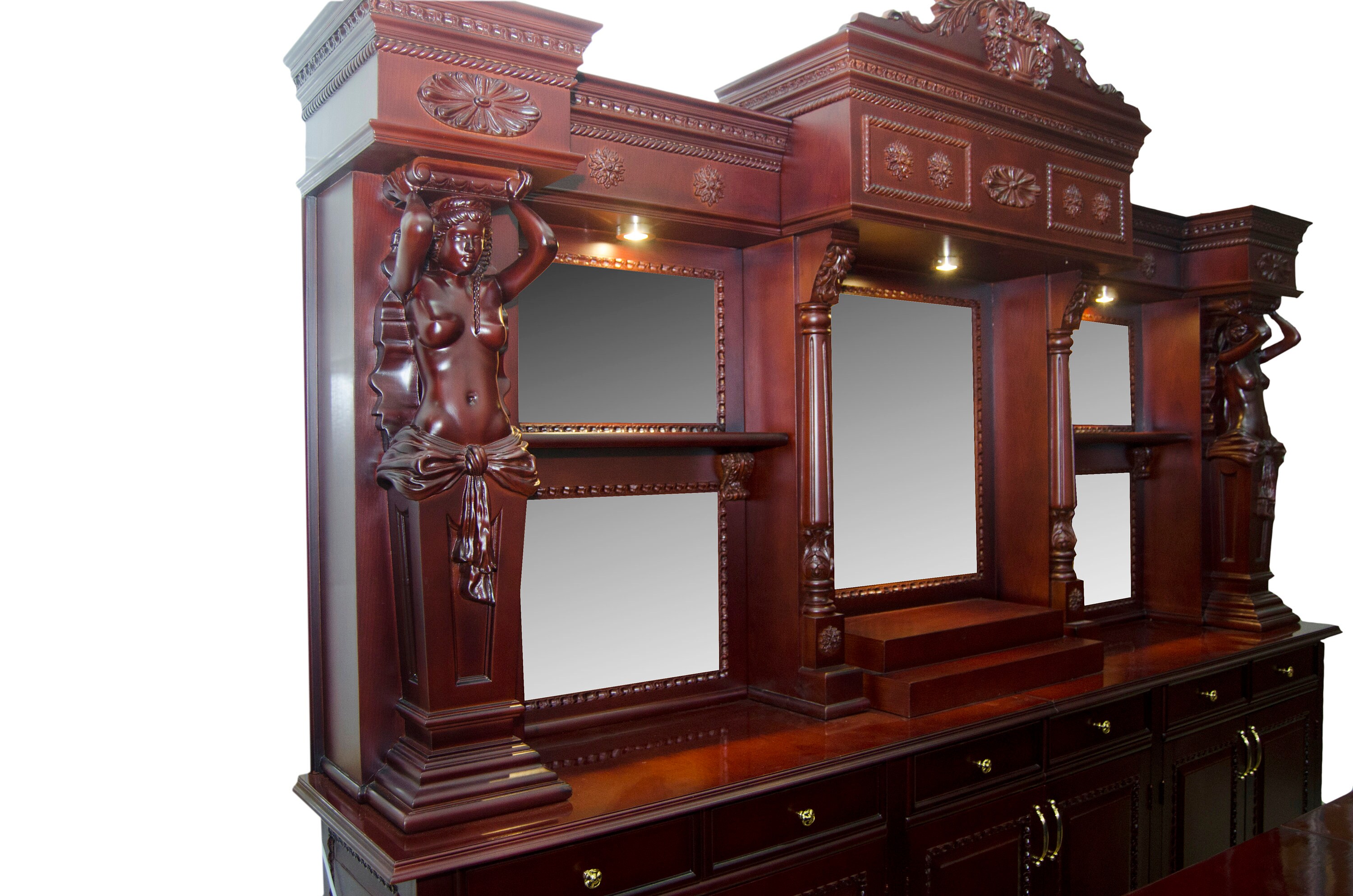 Western-style Custom Mahogany Saloon Pub Bar – WNL53 - Etsy