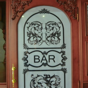 9 Ft. Oak Wood Cocktail Dragon Bar With Wooden Top – Bar 6406 - Etsy