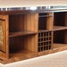9ft Inlaid Beechwood Home Bar With Wooden Top - Basement Bar - Bar 254 ...