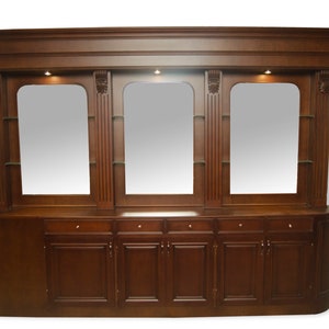 Wooden Bar Set With Overhang and Sink Side Unit – Bar WNL64 - Etsy