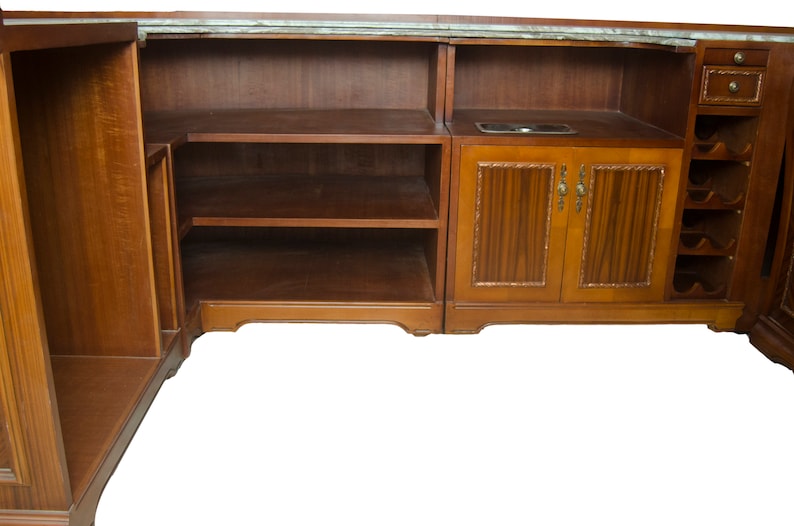 Old Europe-style Corner Bar Set With Golden Touches – WNL121 - Etsy