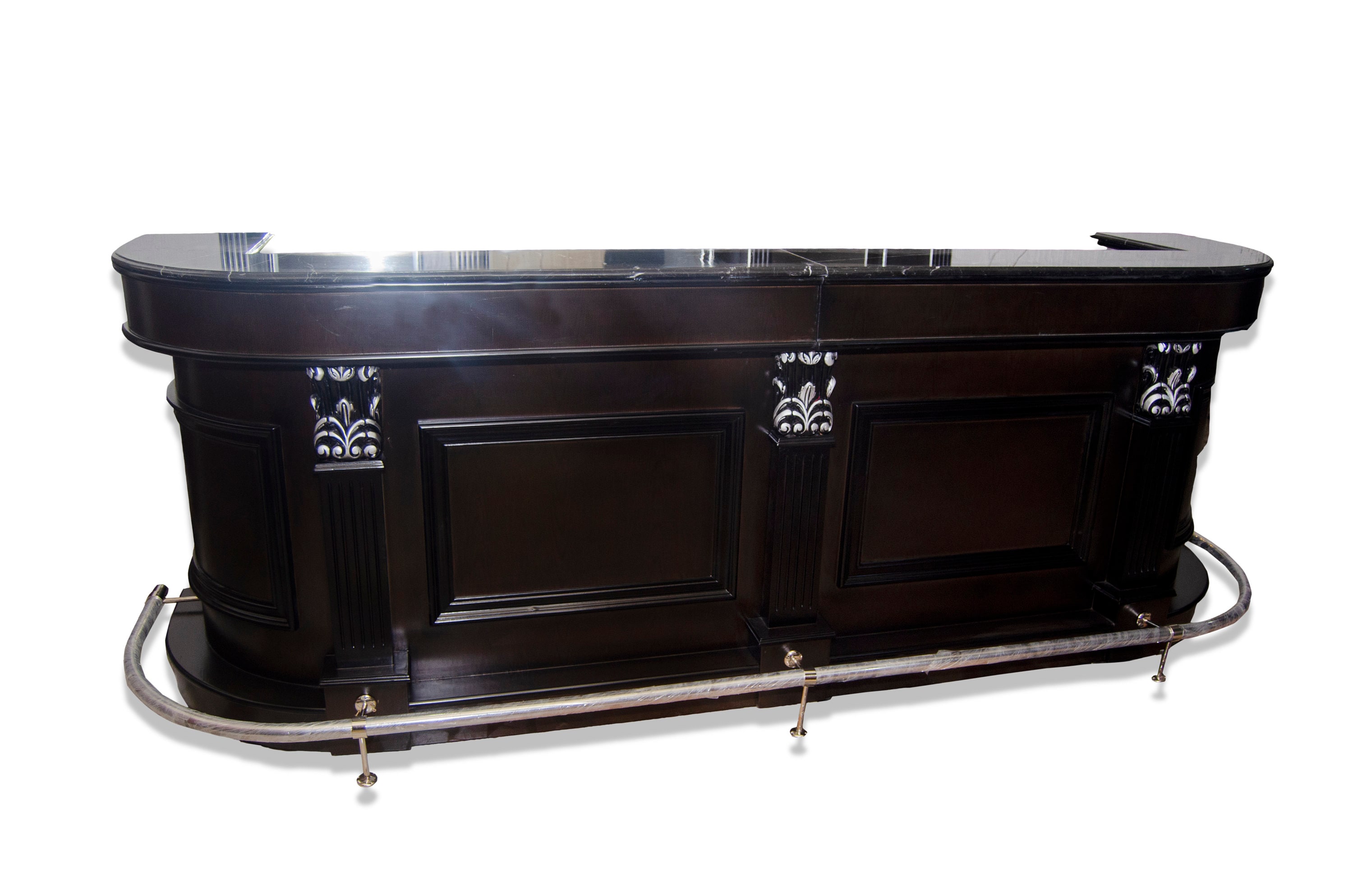 10 Ft Modern Dark Custom Wooden Bar - Bar WNL61 - Etsy