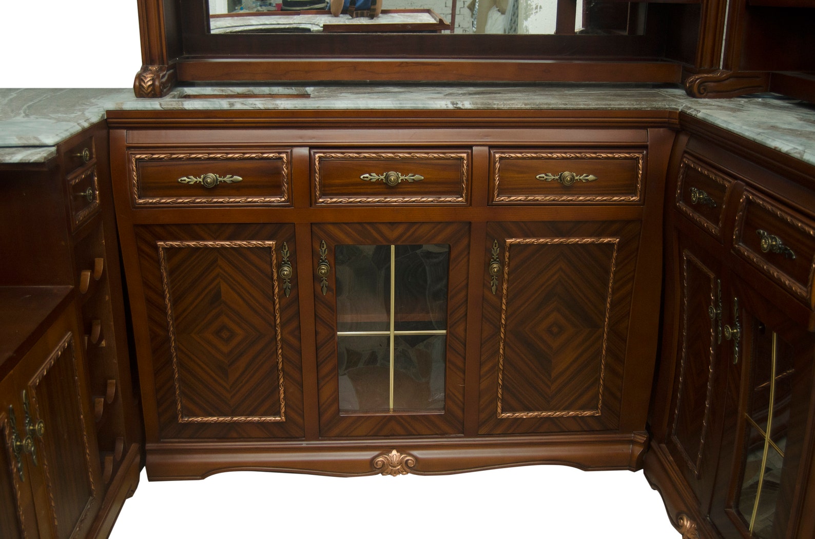 Old Europe-style Corner Bar Set With Golden Touches – WNL121 - Etsy