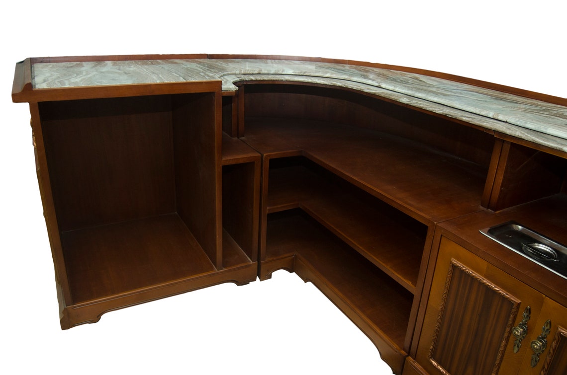 Old Europe-style Corner Bar Set With Golden Touches – WNL121 - Etsy