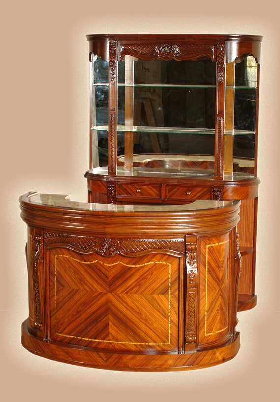 Bar 5.5 Ft Rosewood European Residential Bar | Etsy