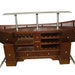 9 Ft Inlaid Beechwood / Walnut Home Bar Cocktail Bar Bar 129 - Etsy