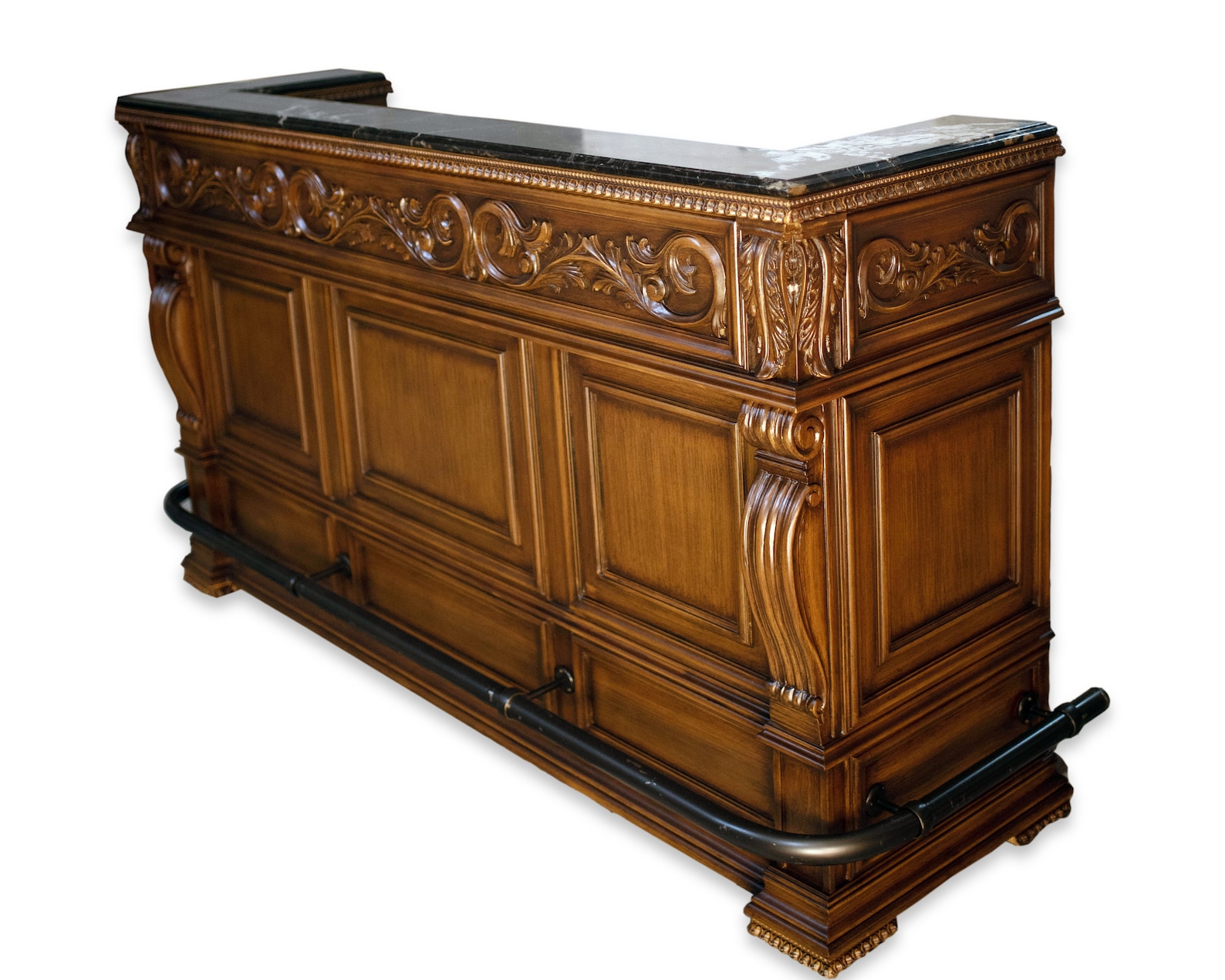 Casual Traditional Home Bar With Classic Features – Bar WNL36U - Etsy