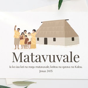 Fijian Bible Verse - Etsy