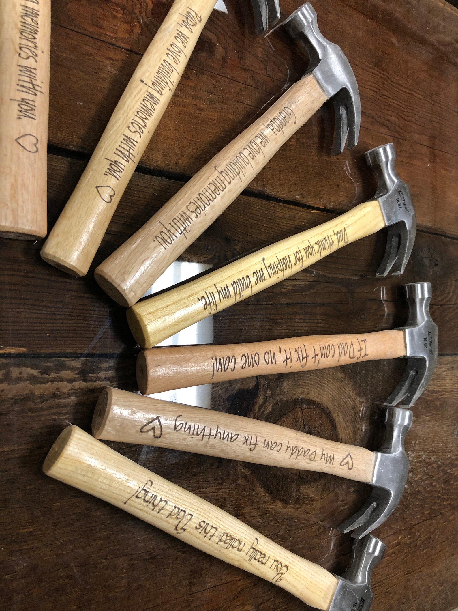 Custom Laser Engraved Hammers Fathers Day Gift Hammers for Gift ...