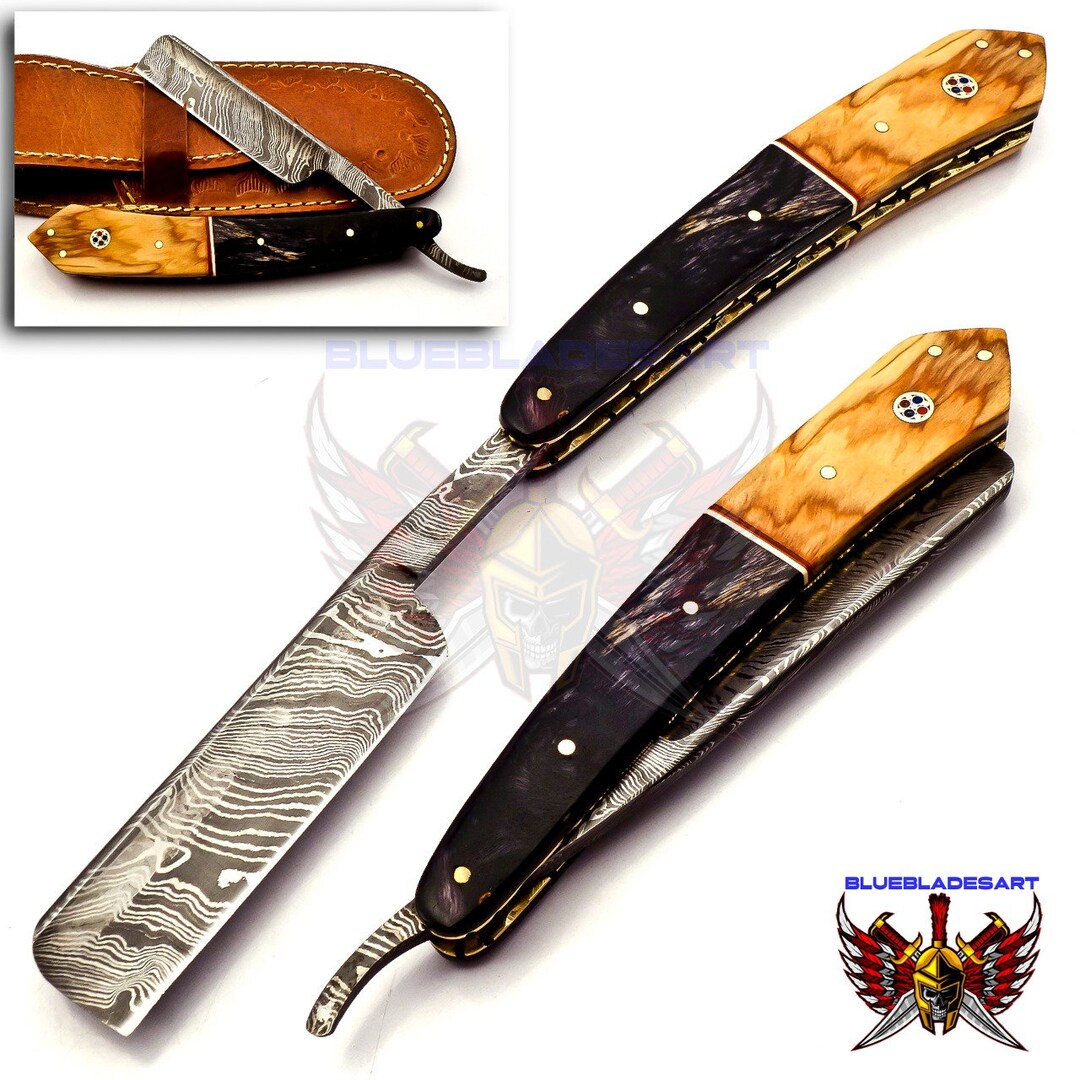 Personalizable Handmade Damascus Folding Pocket Custom Hand Made Blade ...