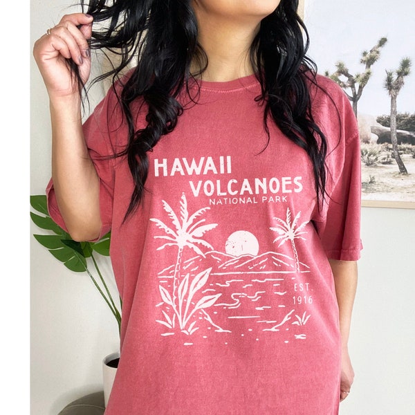 Volcanoes National Park T Shirt - Etsy