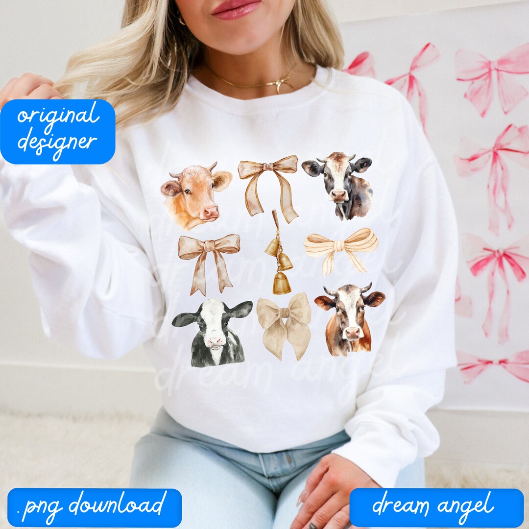 Cow Png Coquette Bows Aesthetic Horse Stable Pig Chicken Cow Duck ...