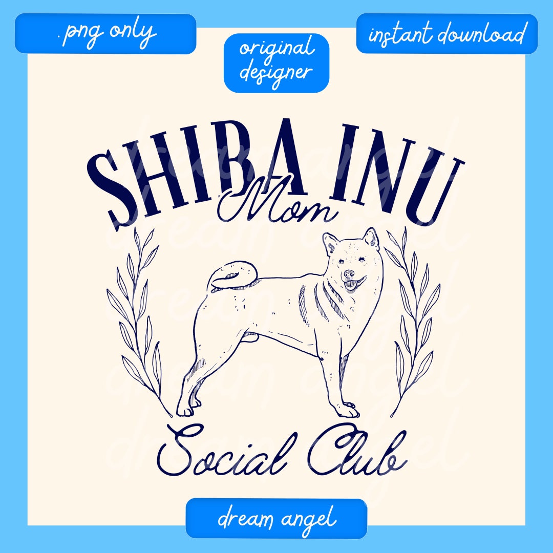 Shiba Inu Png Coquette Aesthetic Shiba Inu Social Club Dog Mom Shiba ...