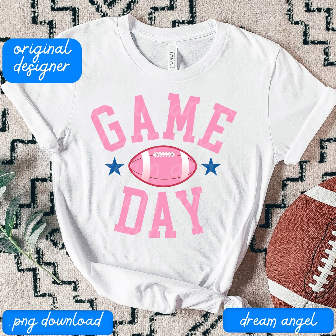 Football Png Preppy Girly Pink Game Day Coquette Football Social Club ...