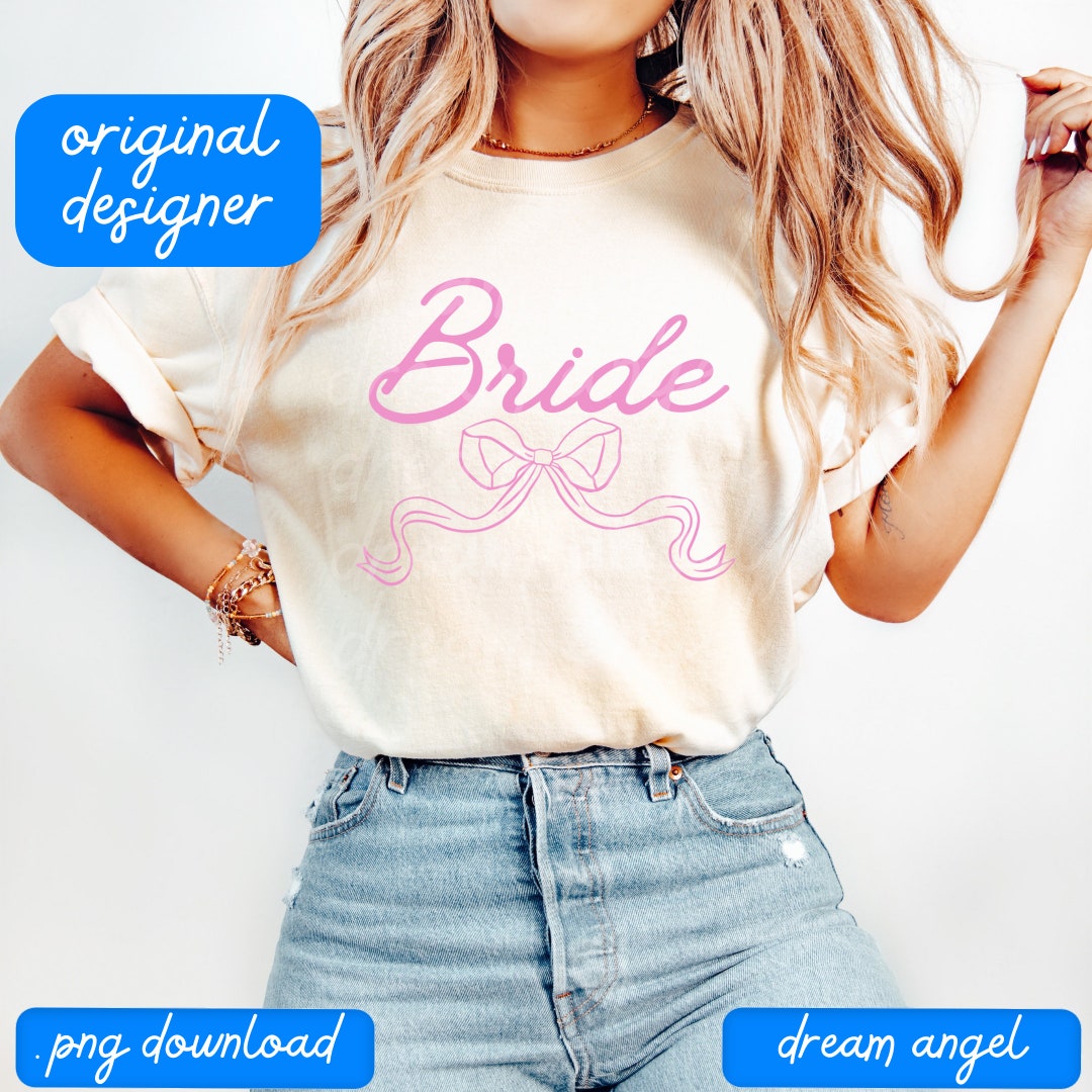 Coquette Bride Png Aesthetic Bridal Party Bachelorette Social Club Soft ...