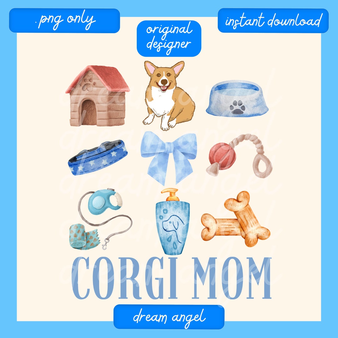 Corgi Png Coquette Aesthetic Corgi Social Club Dog Mom Mama Corgi Lover ...
