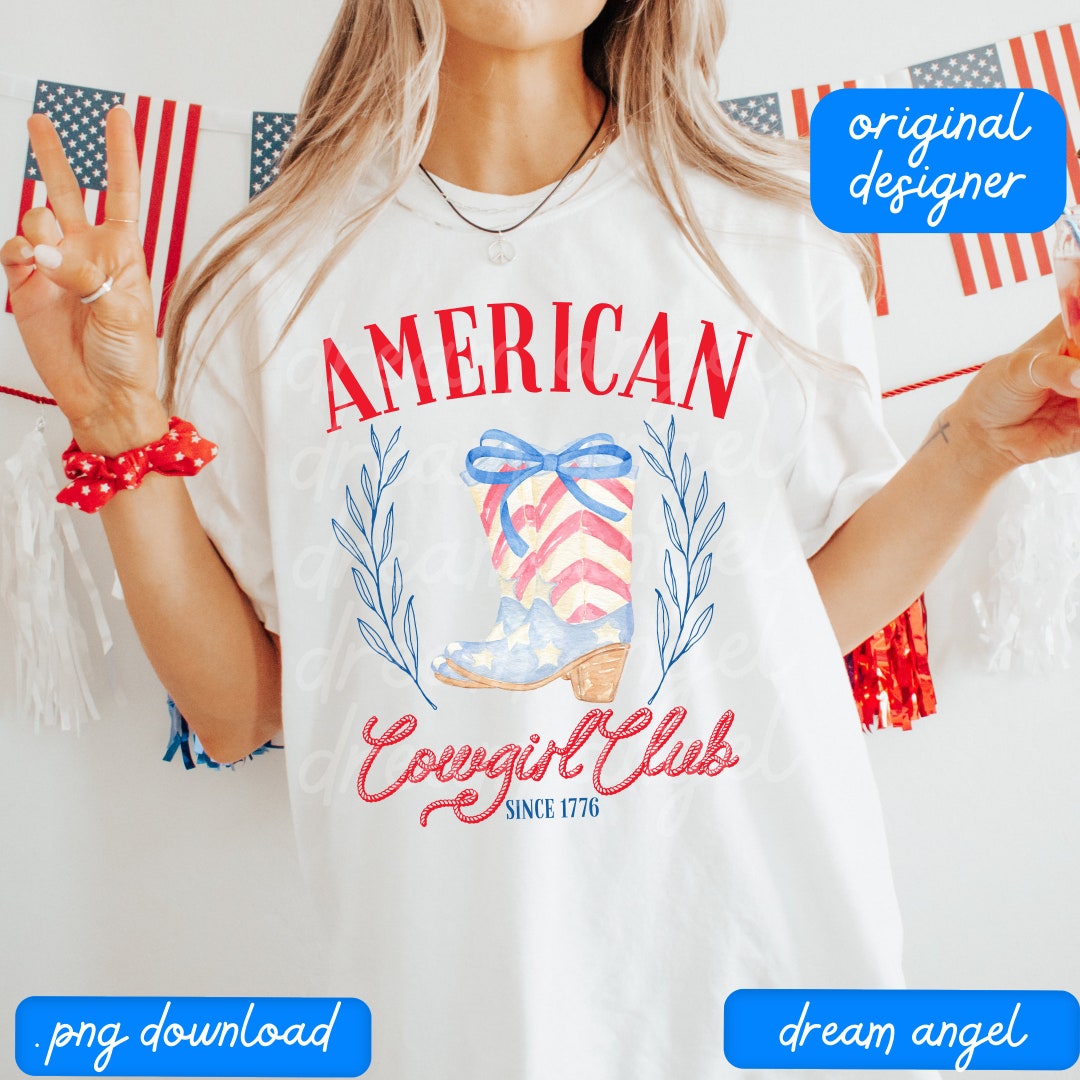 Coquette Png 4th of July American Cowgirl Club Girly Coquette Country ...