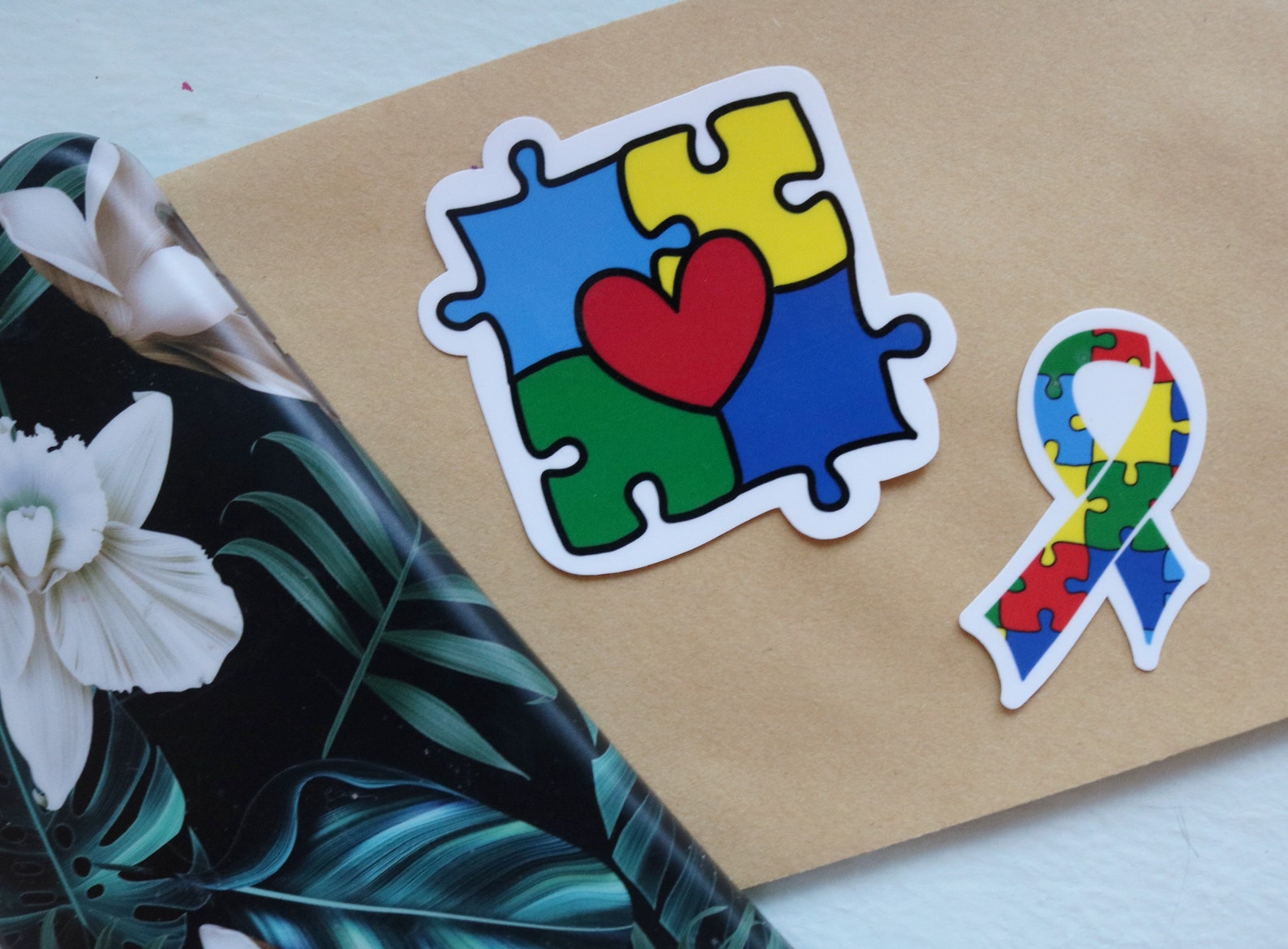 Autism Awareness Sticker Duo Pack Autism Stickers Autism - Etsy