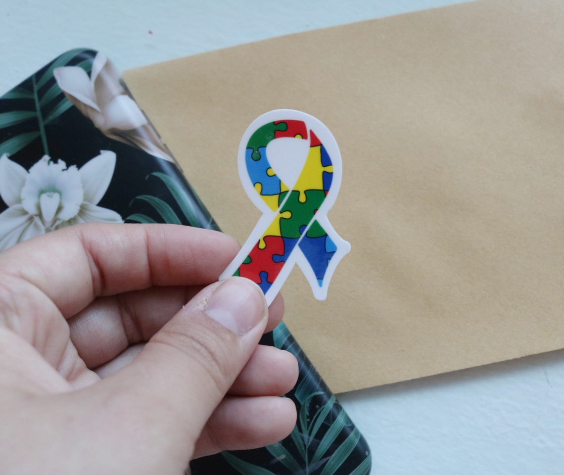 Autism Awareness Sticker Duo Pack Autism Stickers Autism - Etsy