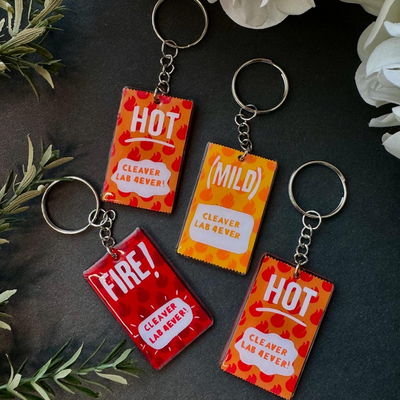 Handmade Taco Keychain - Etsy