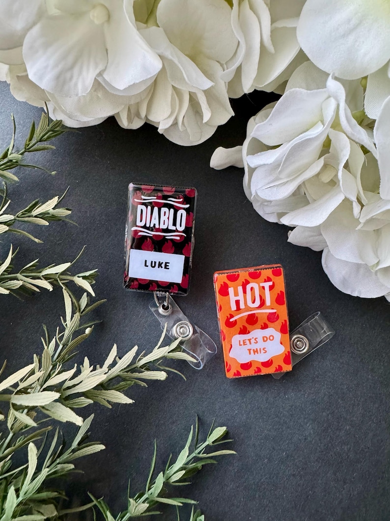 Custom Sauce Packet Badge Reel | Taco Sauce | Hot Sauce | Mild Sauce ...