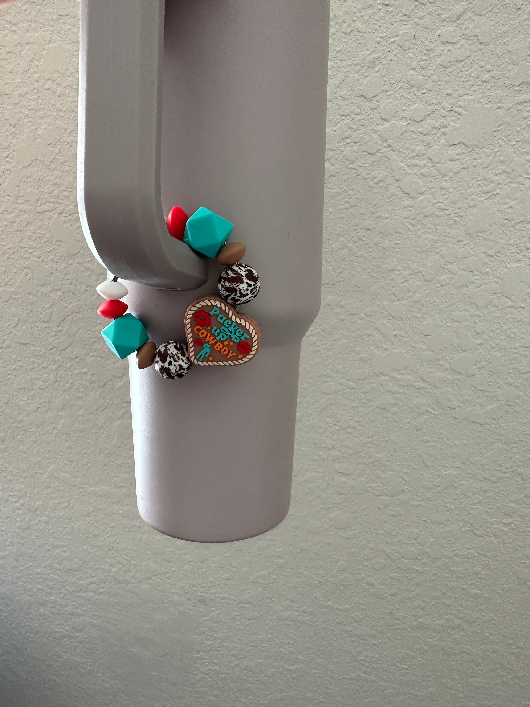 Pucker up Cowboy Stanley Cup Charm Silicone Cup Charms - Etsy