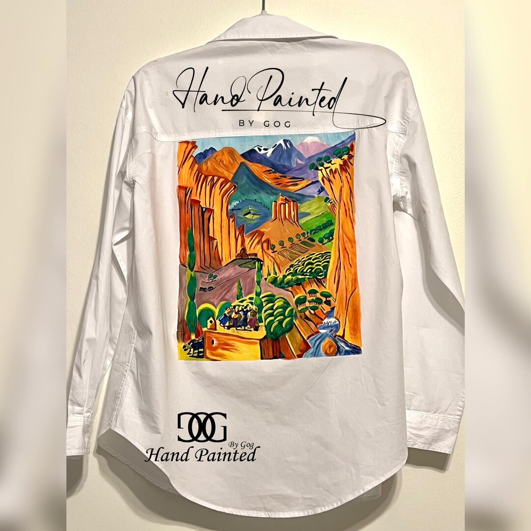 Hand Painted by Gog / Martiros Saryan "hayastan/armenia" - Etsy