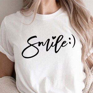 Smile SVG PNG PDF, Positive Svg, Inspirational Svg, Positive Quote Svg ...