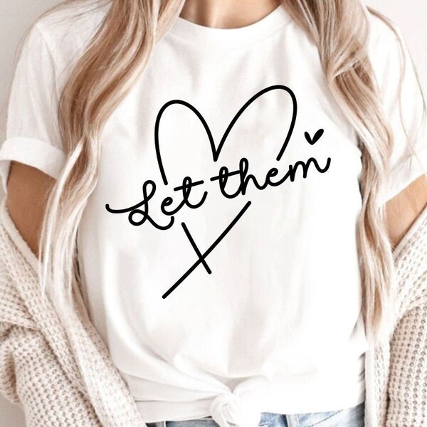 Let Them Svg - Etsy