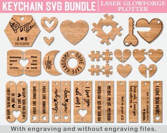 Inspirational Keychain SVG Bundle | Motivational Keychains SVG ...