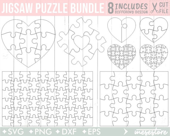 Paper, Party & Kids Scrapbooking Embellishments Jigsaw puzzle svg file ...