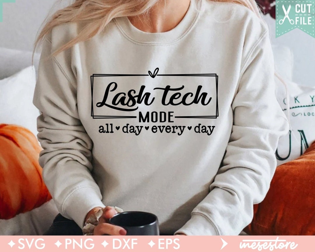 Lash Tech SVG PNG, Lash Boss Mode Svg, Lash Boss Svg, Lash Tech Png ...