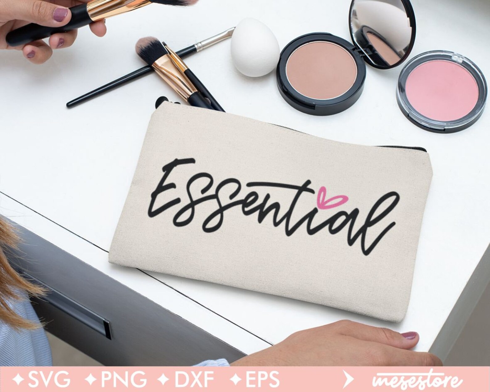 Essential Definition Svg Nurse Essential Svg Makeup Bag Svg | Etsy
