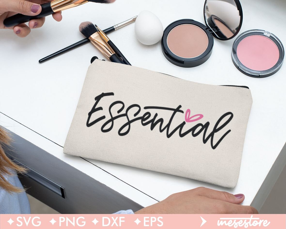 Essential Definition Svg Nurse Essential Svg Makeup Bag Svg | Etsy