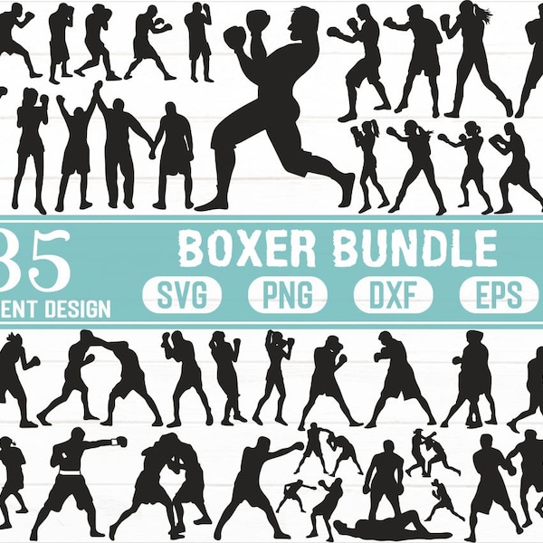 Boxing Svg - Etsy