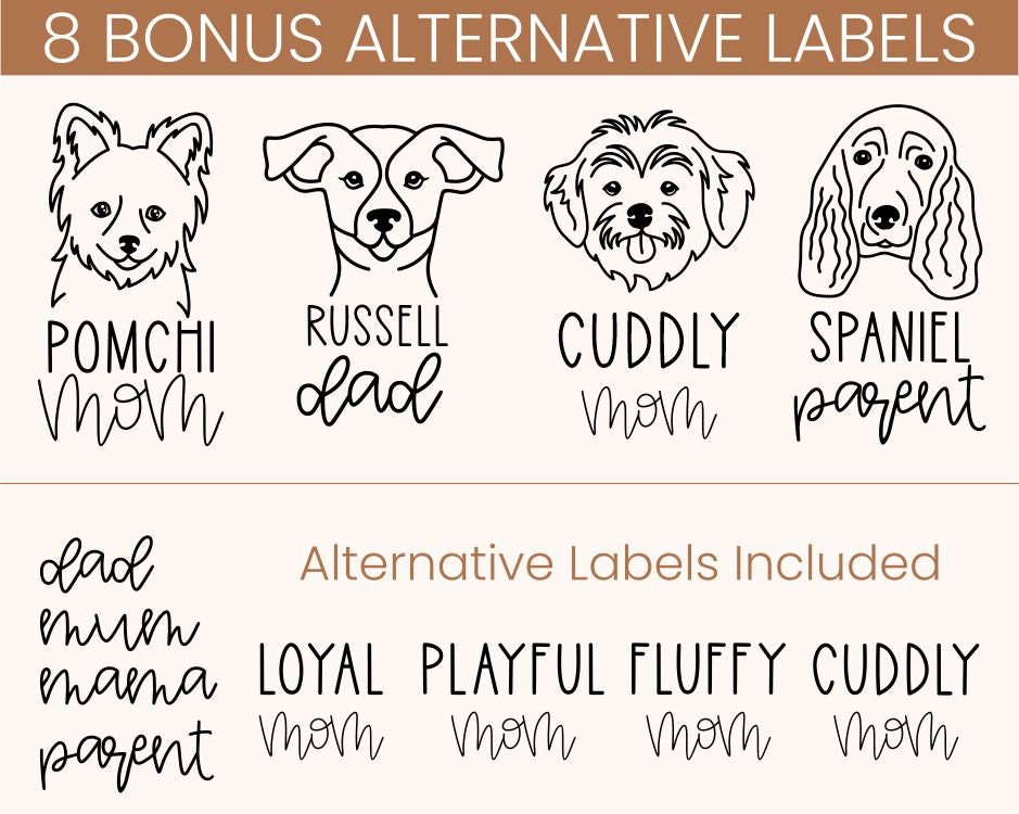 Hond moeder SVG Hond SVG Bundel Hond SVG Hond ras svg Svg - Etsy België