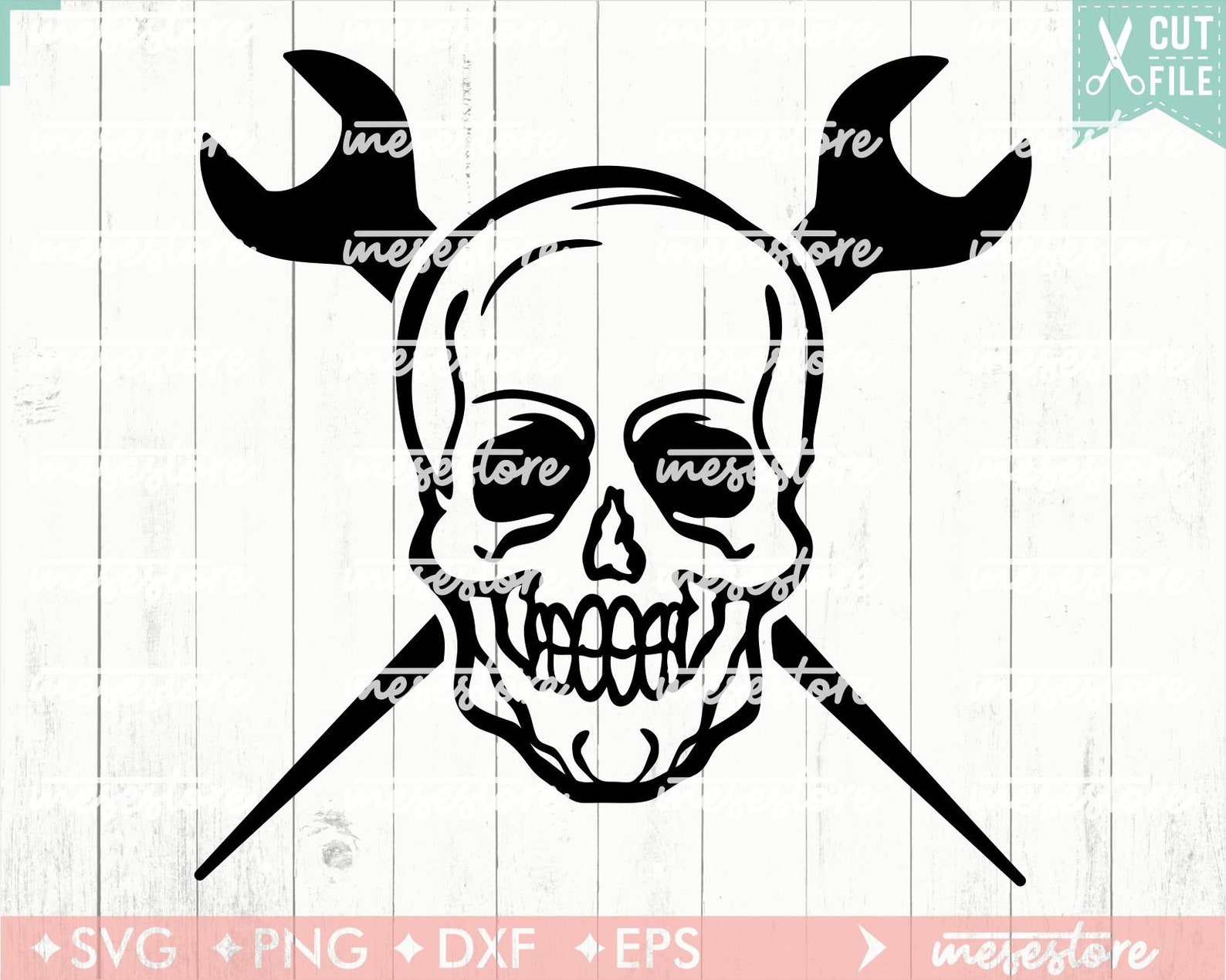 Ironworker SVG File Ironworker Skull With SVG File Svg Dxf - Etsy