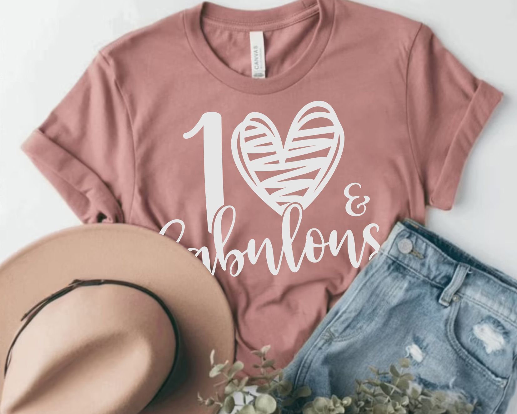 10th Birthday Svg 10 and Fabulous Svg Svg Dxf Eps Png Files - Etsy