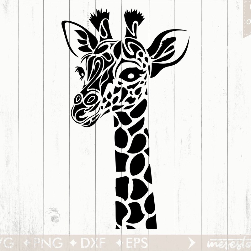 Giraffe Svg - Etsy