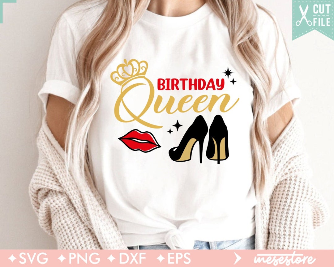 Cumpleaños Reina SVG PNG Cumpleaños Diva Svg Cumpleaños - Etsy España
