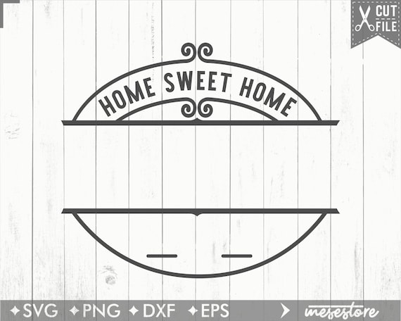 Zip Code Frame SVG Home Sweet Home Svg Round Home Cut File - Etsy