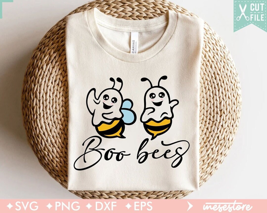 Boobees SVG, Halloween Svg, Boo Bees Svg, Witch Svg, Funny Halloween ...