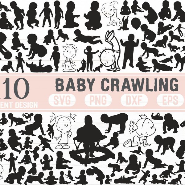 Baby Silhouette - Etsy