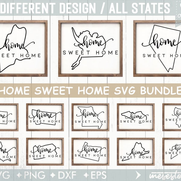 Home State Sign - Etsy