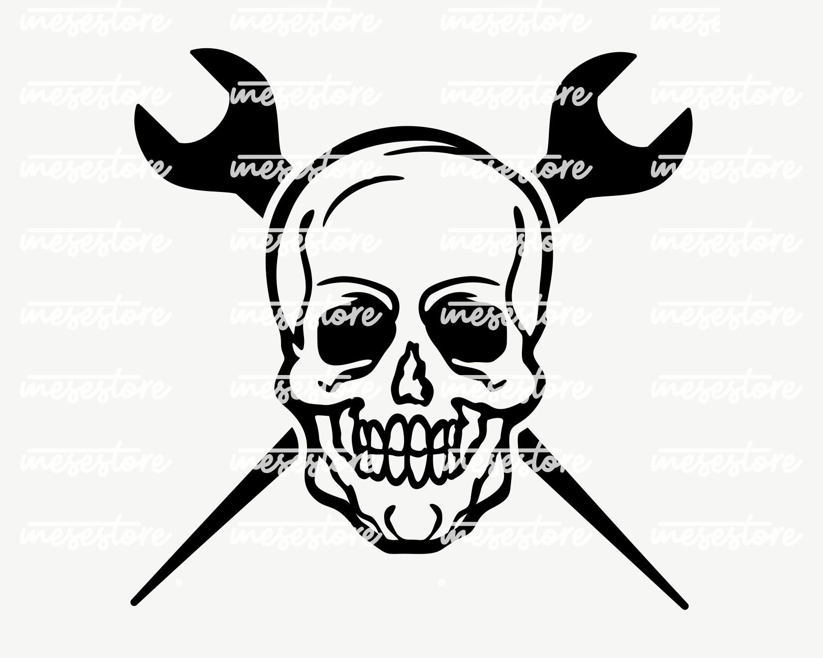Ironworker SVG File Ironworker Skull With SVG File Svg Dxf - Etsy
