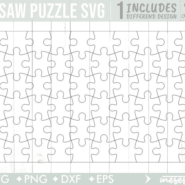 Jigsaw Dxf - Etsy UK