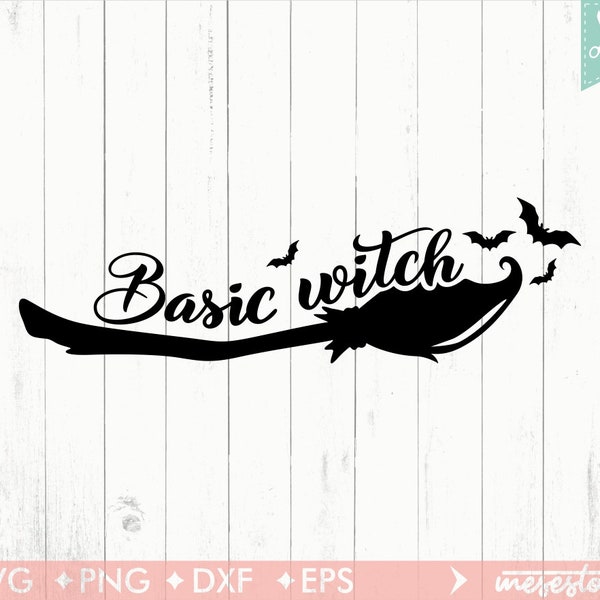 Basic Witch Svg - Etsy